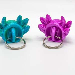 Axolotl Head Keychain / ZOU3D / 3D Printed - Etsy