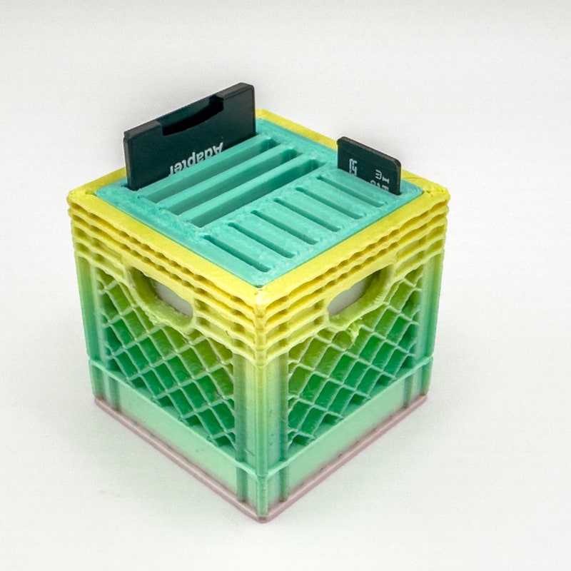 Micro Sd Card Storage Box - Etsy