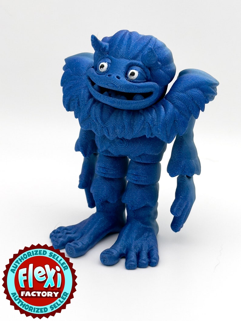 Yeti / Articulated / Flexi Factory / 3D Printed / Movable - Etsy