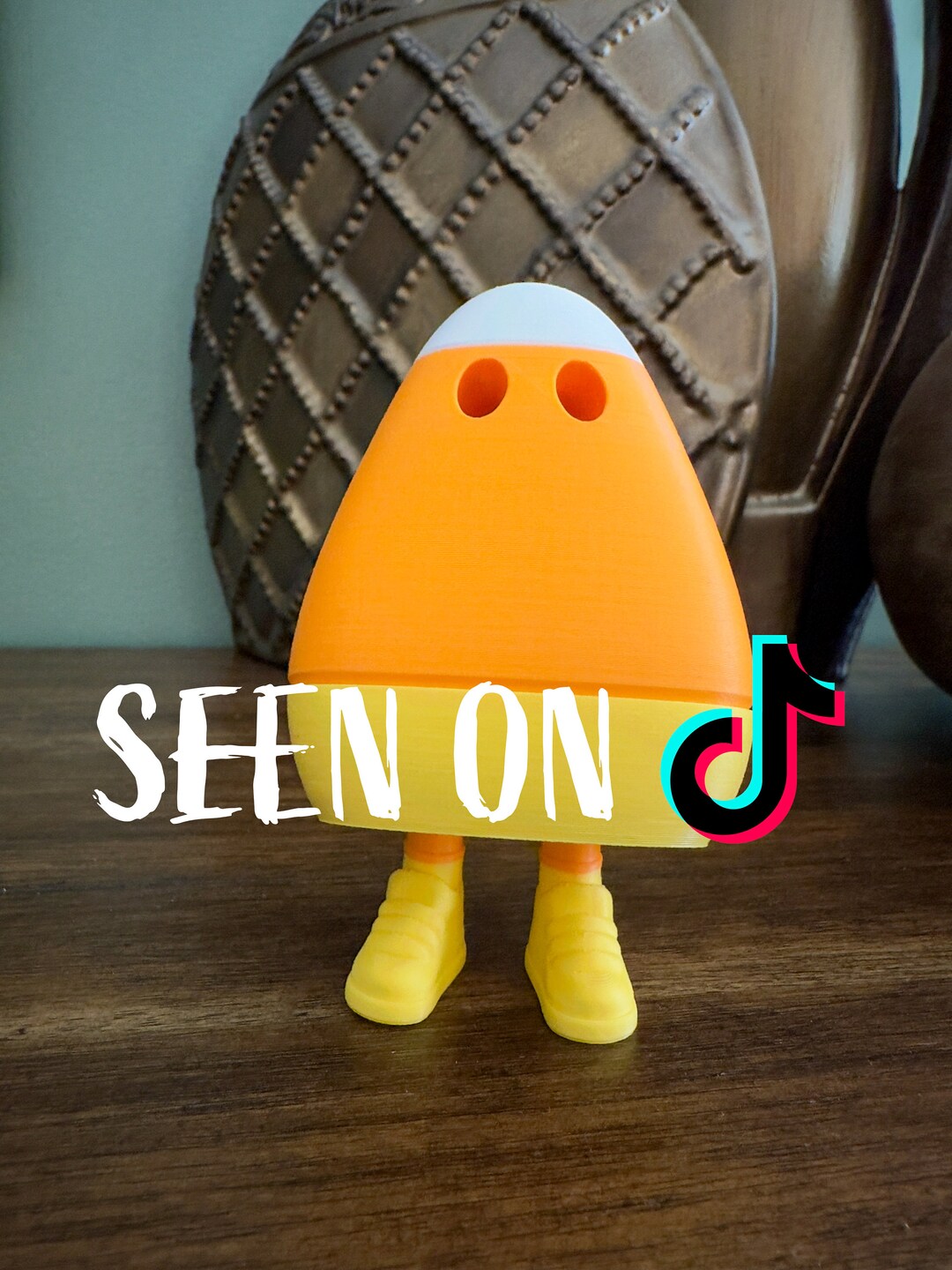 Candy Corn With Feet 3D Printed / Candy Corn Decoration / Seen on ...