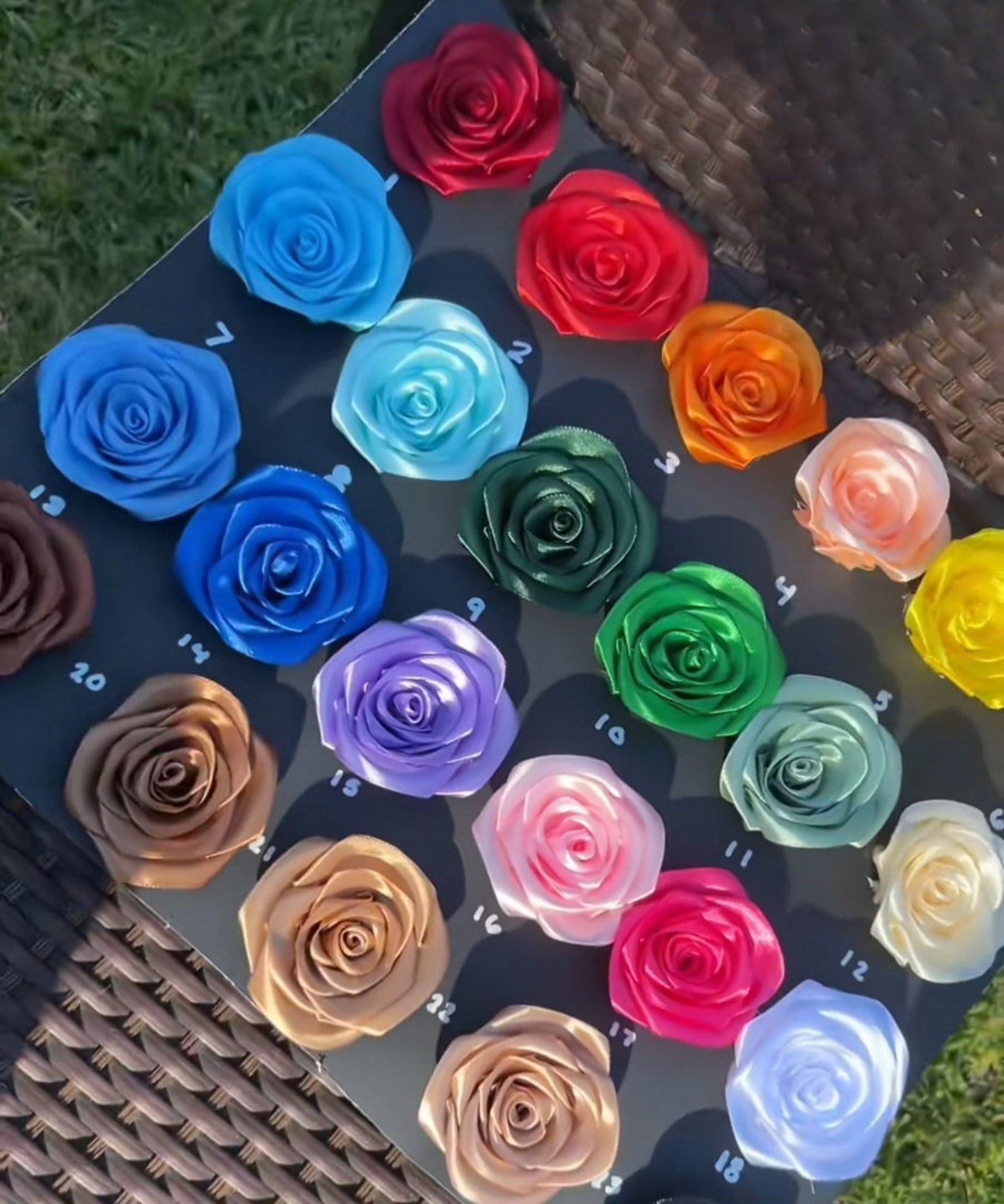 7 Piece Glitter Eternal Rose Bouquet for Anniversary, Valentines Day ...