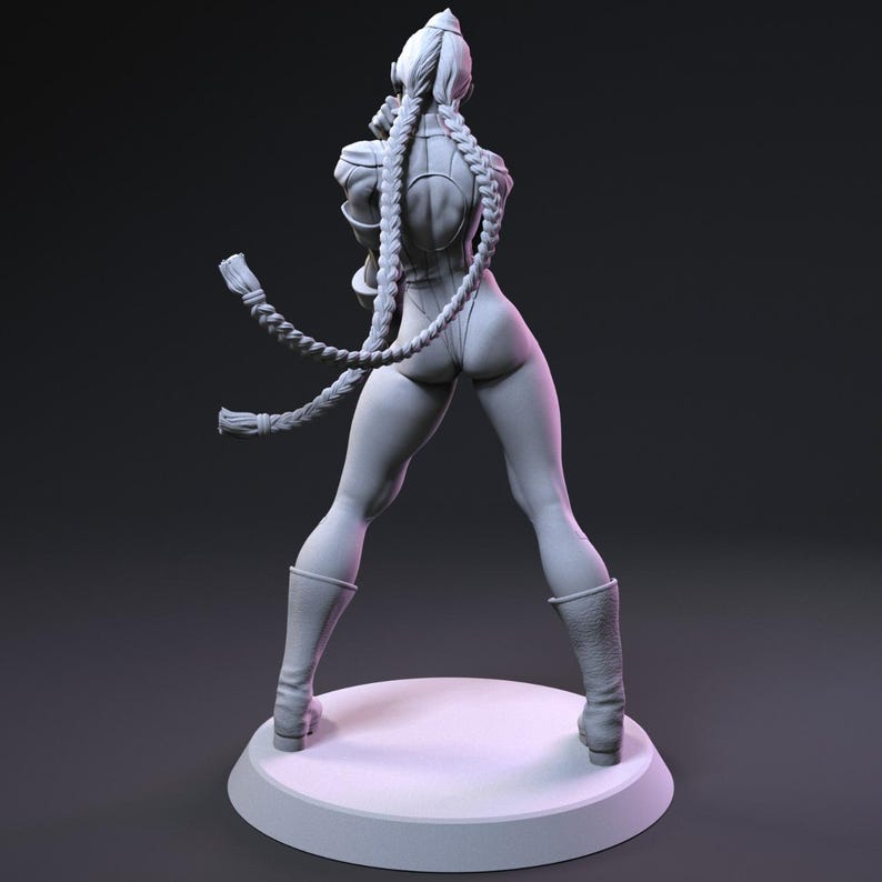 Cammy Street Fighter, STL File for 3D Print, Figure Statue, Digital 3D Model - Etsy