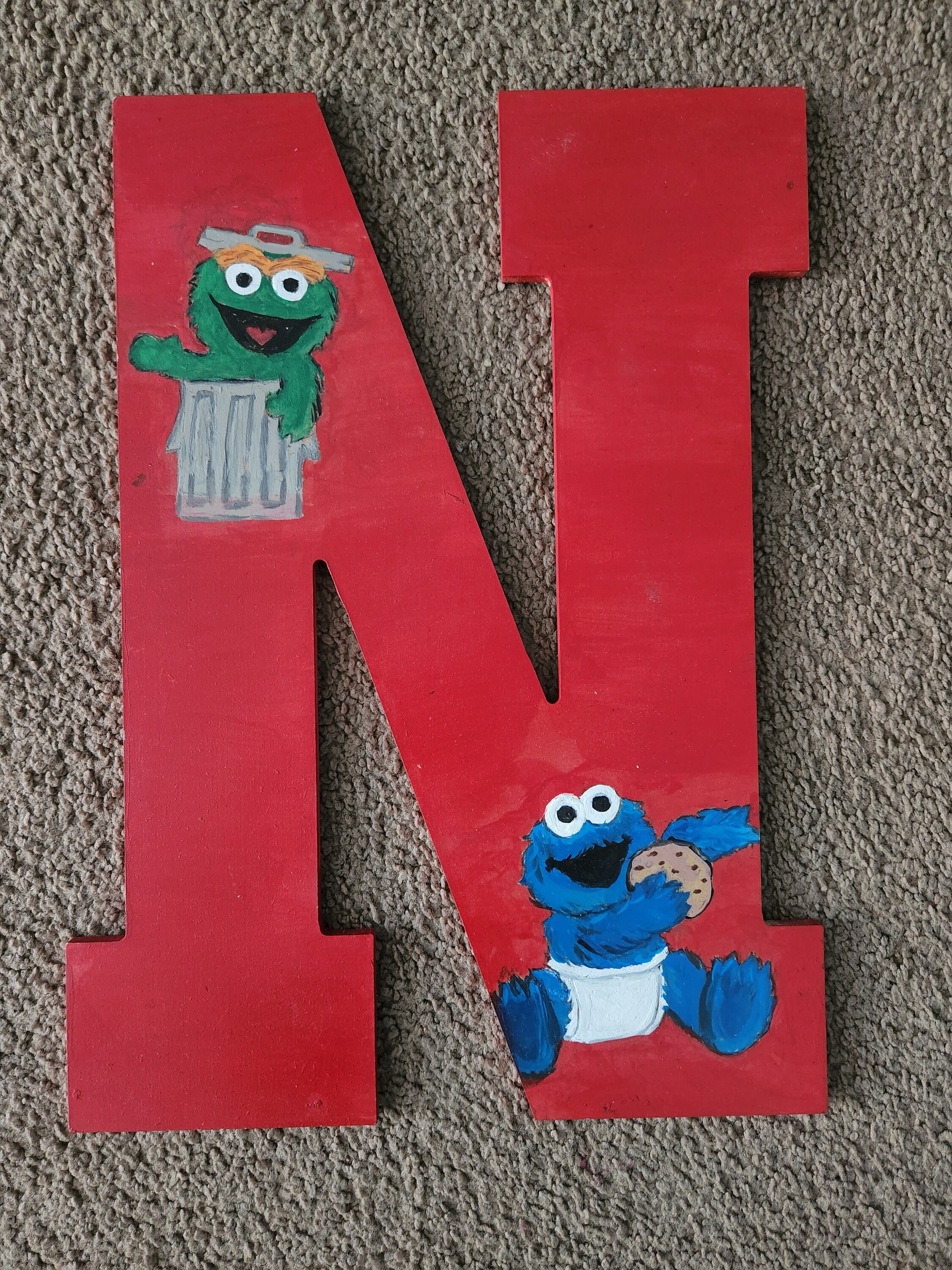 Sesame Street "one" - Etsy