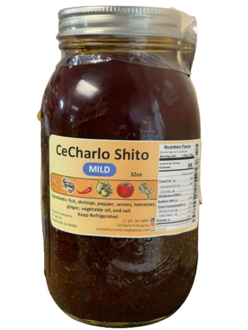 Shito Sauce / Flavourous Shito / Authentic Ghanian Mild Shito 32oz - Etsy