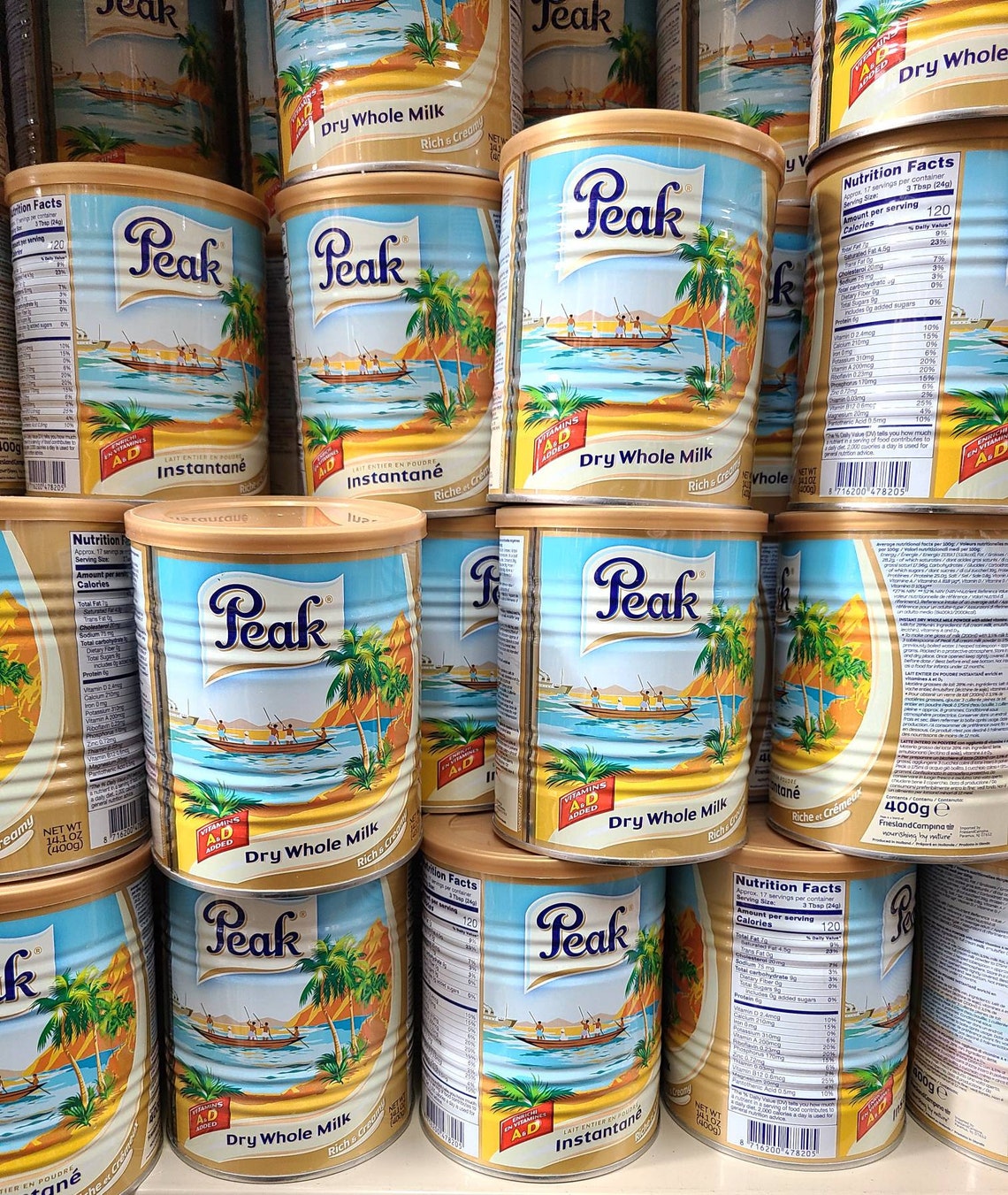 Peak Milk, Powdered Peak Milk, 400g - Etsy