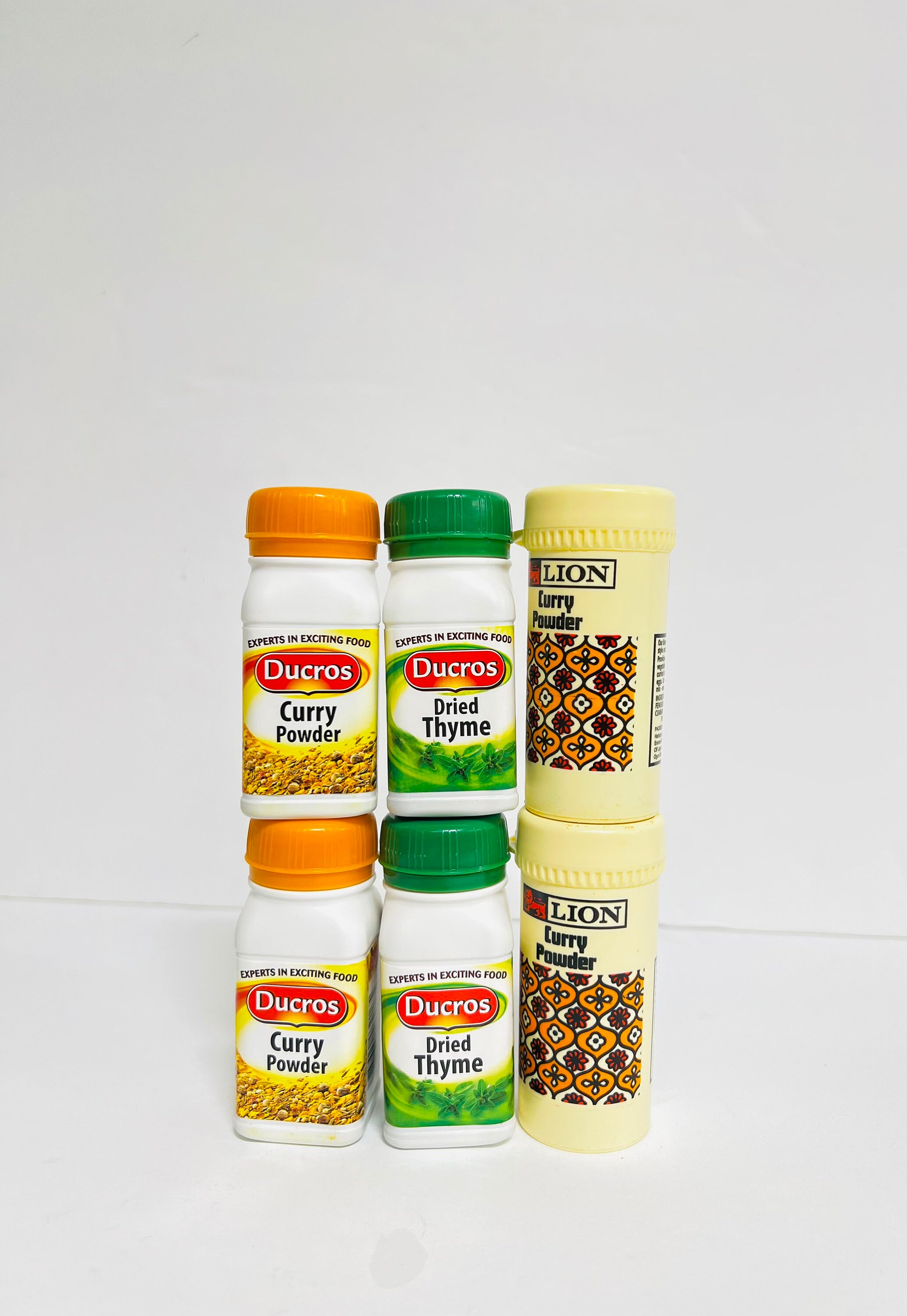 Lion Curry Powder, Ducros Dried Thyme, Ducros Curry Powder. - Etsy