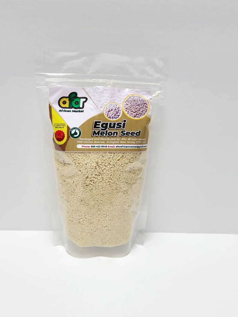 Hand Peeled Egusi, Grounded Melon Seed. - Etsy