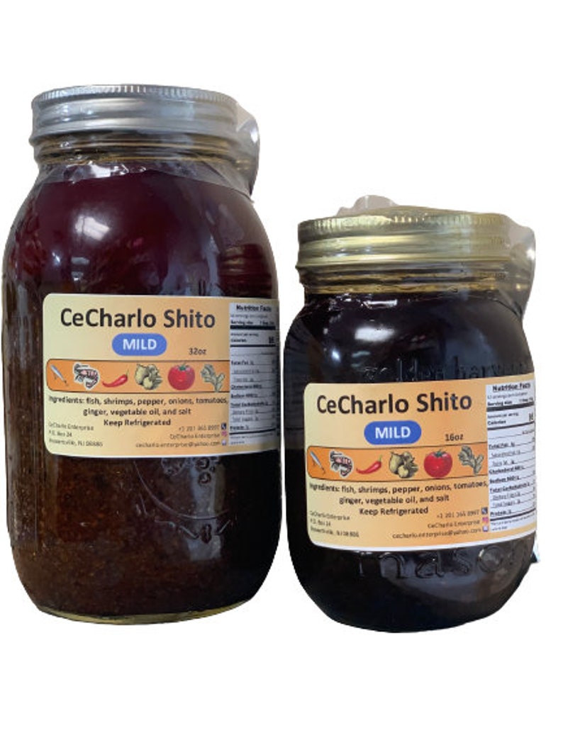 Shito Sauce / Flavourous Shito / Authentic Ghanian Mild Shito 32oz - Etsy