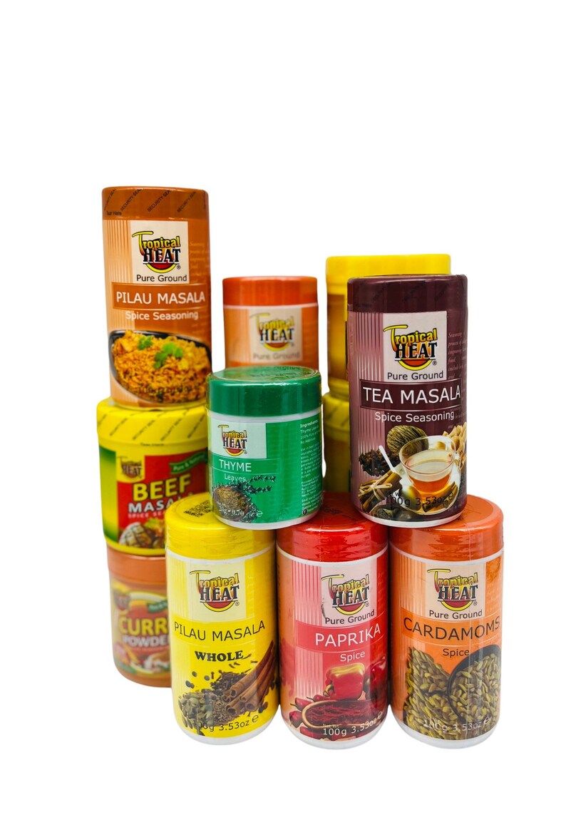 East African Spices and Seasonings, Masala, Pilau Masala, Curry, Thyme ...