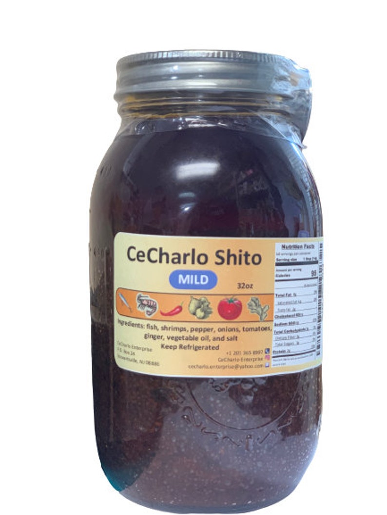 Shito Sauce / Flavourous Shito / Authentic Ghanian Mild Shito 32oz - Etsy