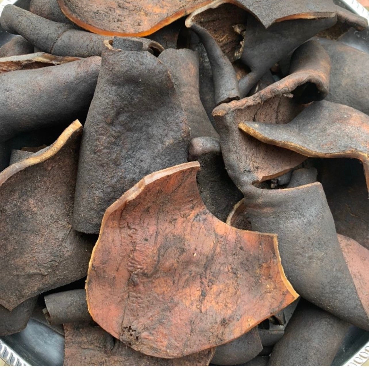 Ponmo Ijebu, Edible Cow Skin, Smoked Ponmo, 13 to 15 Pieces Dried Ponmo ...