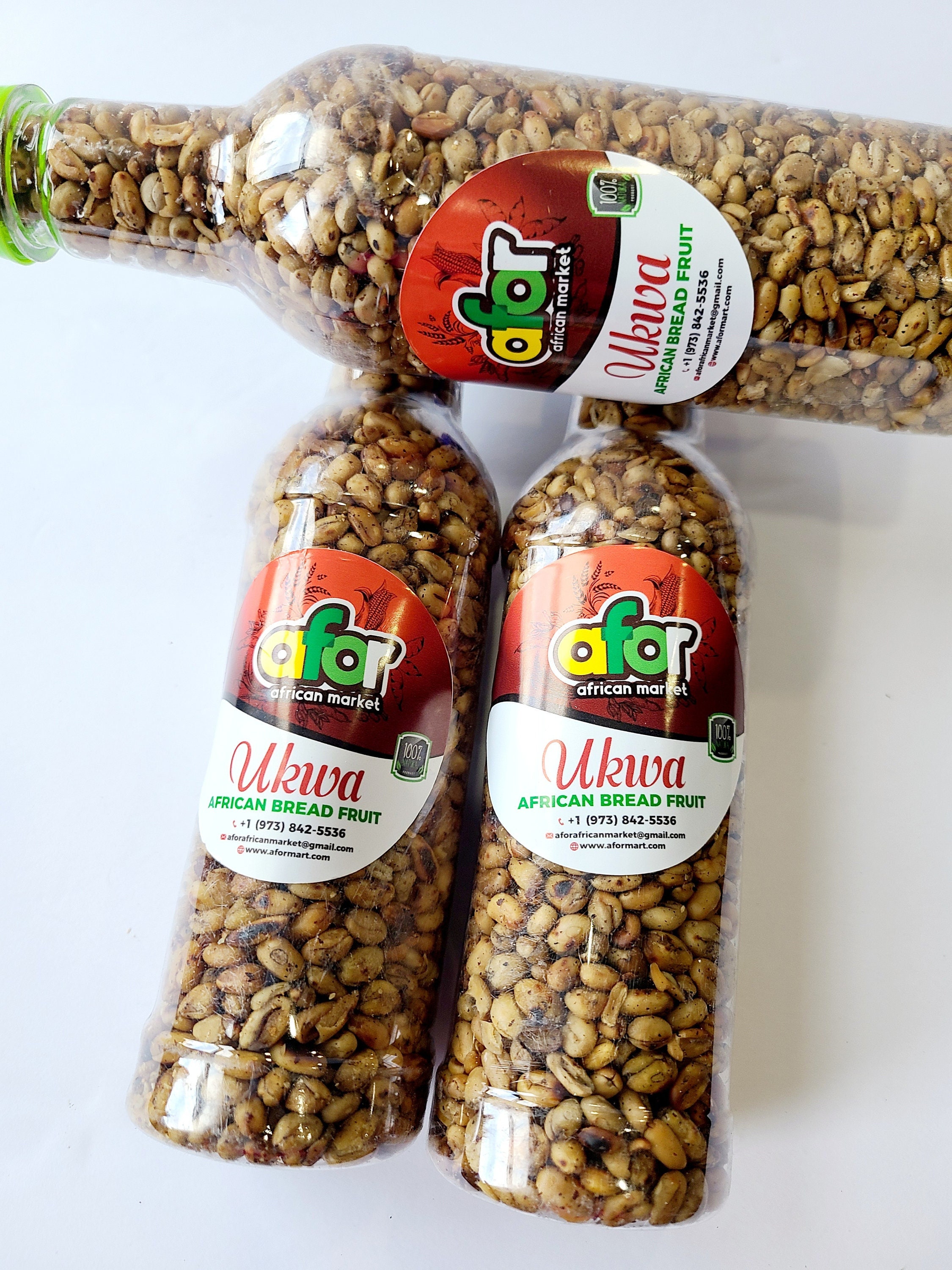 Roasted Ukwa Roasted African Bread Fruit. 10 Ounces Bottle of - Etsy