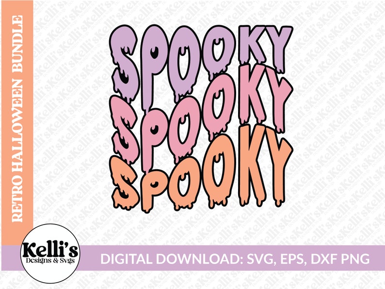 Retro Girly Halloween SVG Bundle, Hello Fall SVG, Fall Vibes Png, Retro ...