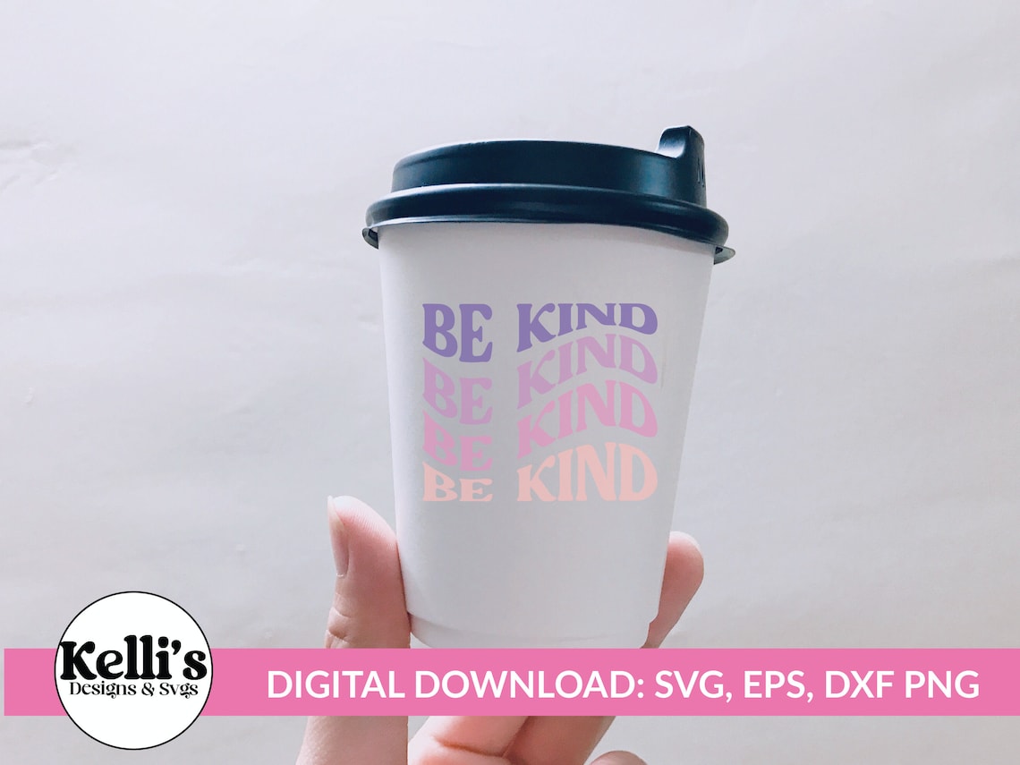 Retro Kindness SVG Bundle, Be Kind SVG, Good Vibes Png, Retro Smiley ...