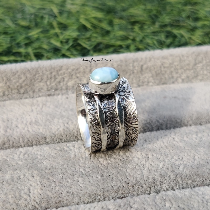 Larimar Ring - Etsy