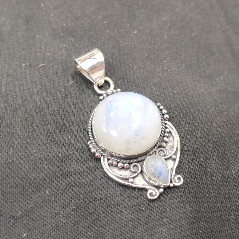 Moonstone Pendant - Etsy