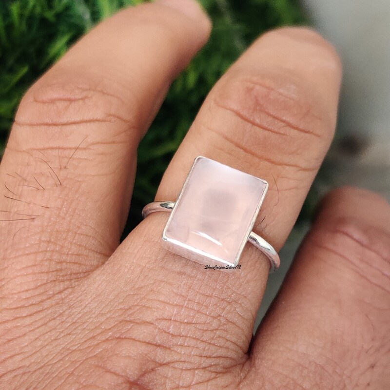 Pink Stone Ring - Etsy