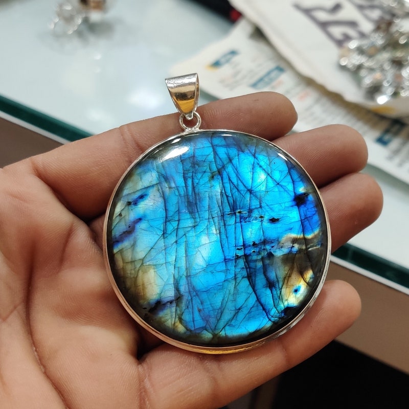 Labradorite Necklace - Etsy
