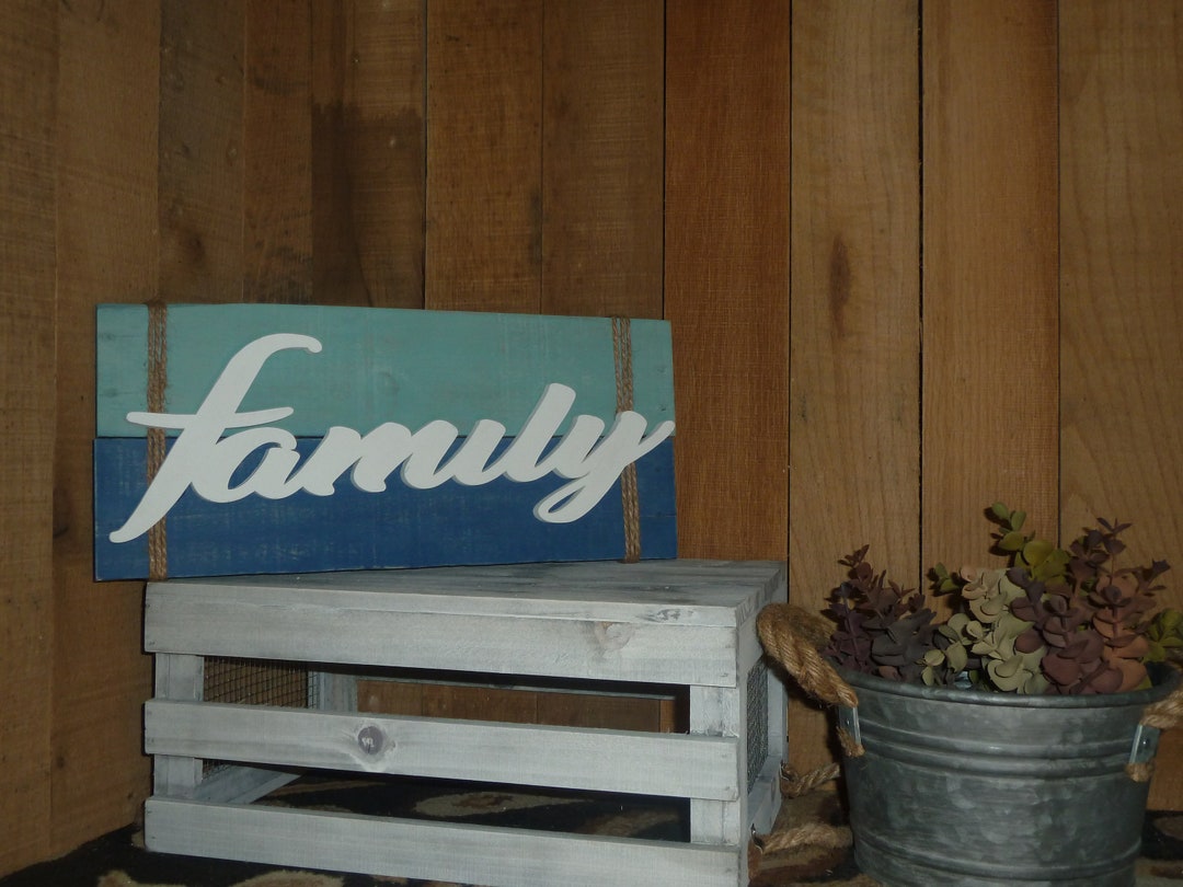 Family Pallet Sign, Cute Wall Hanging, Family Sign, Cute Gift, Cheap ...