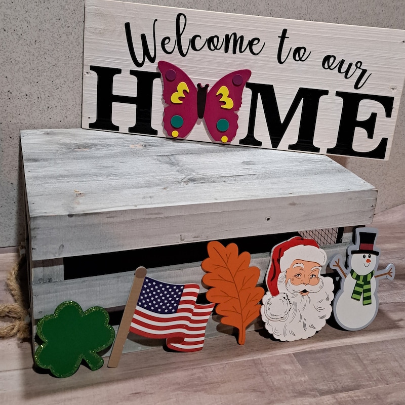 Welcome to Our Home Sign - Etsy