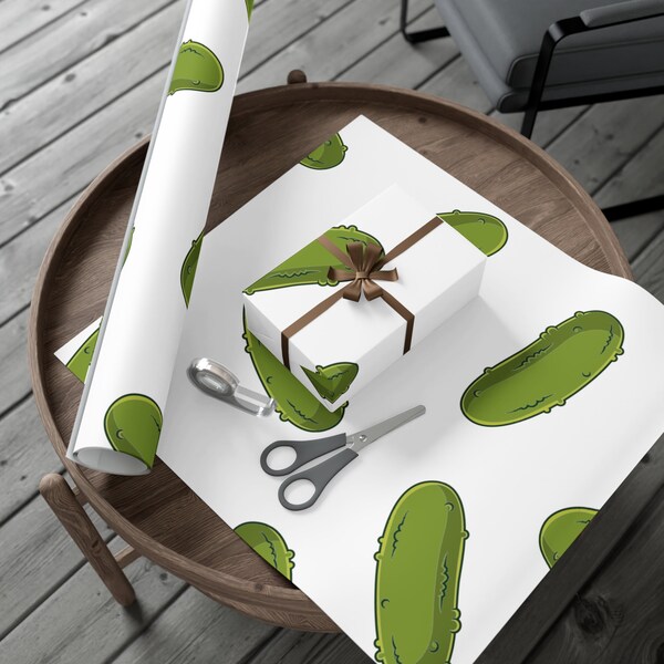 Pickle Wrapping Paper - Etsy