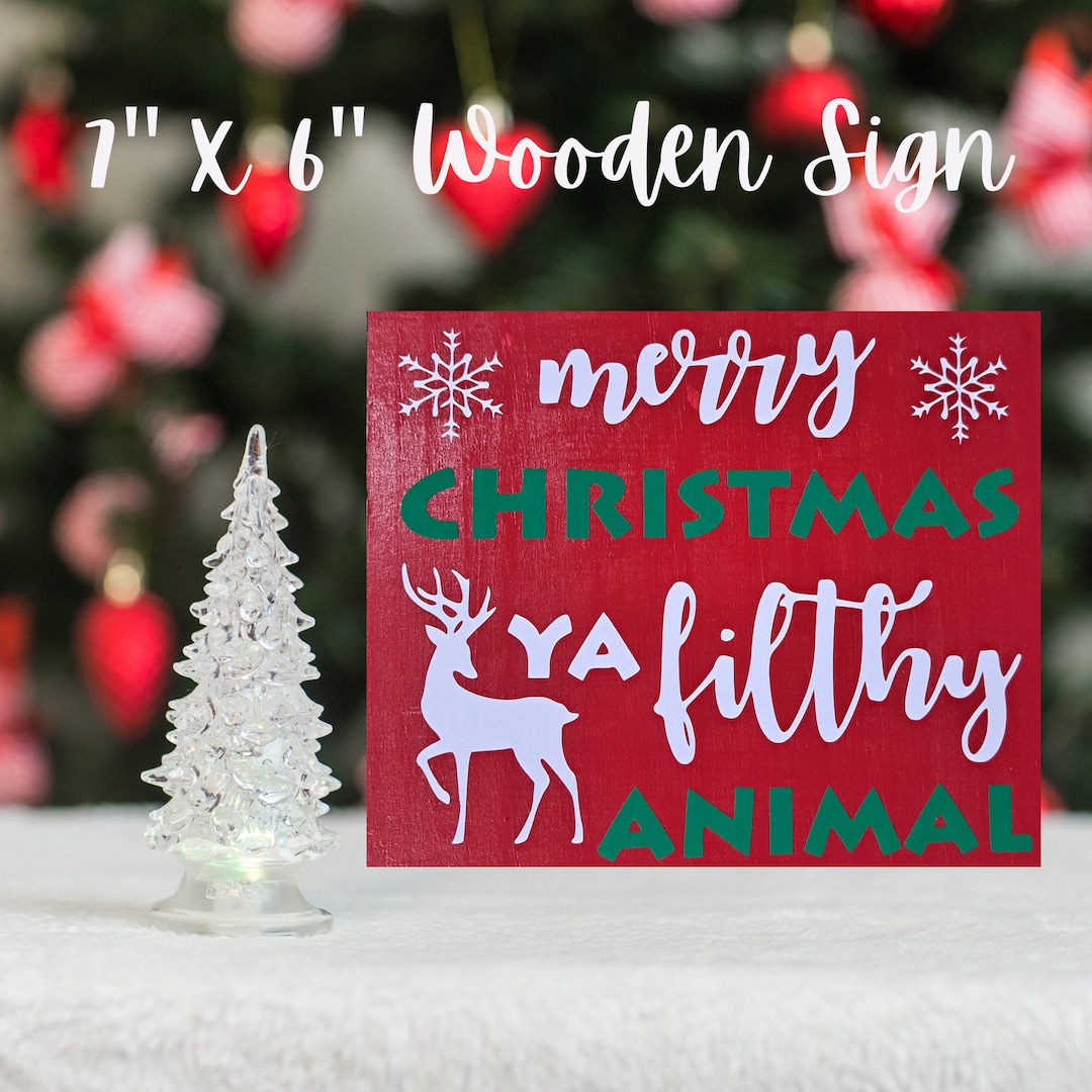 Small Merry Christmas Sign, Christmas Sign, Merry Christmas, Small Sign ...