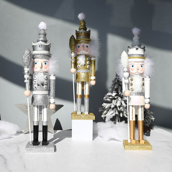 Silver Nutcracker - Etsy