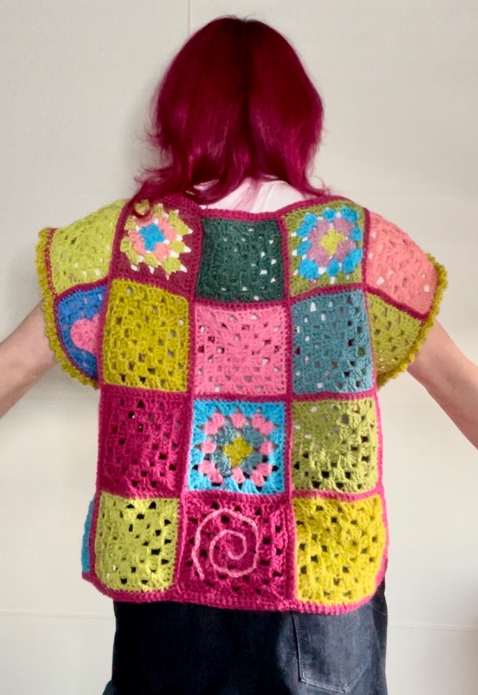 Snazzy Patchwork Vest - Etsy