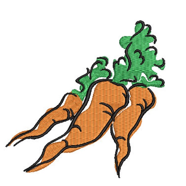 Machine Embroidery Vegetables - Etsy