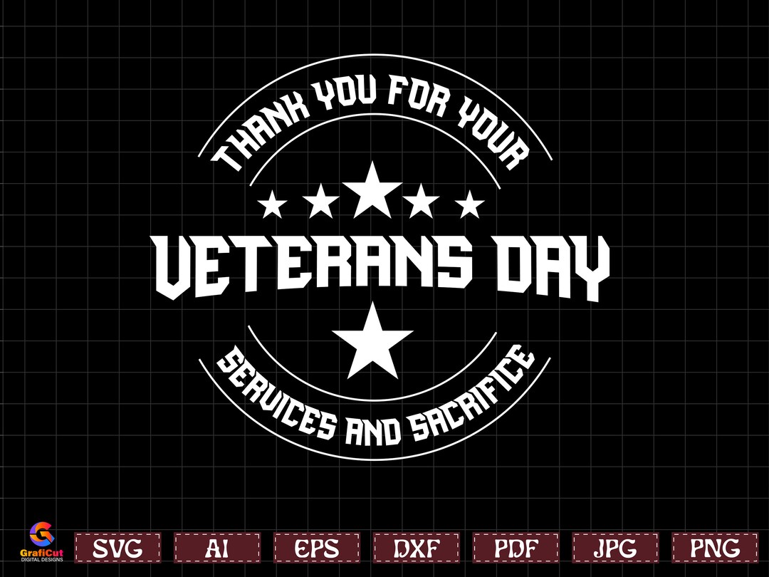 Veteran Day Png, Veterans Day Svg, Veterans Day Gift, Military Svg ...