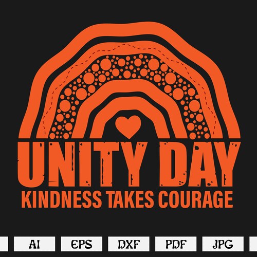 Unity Day Svg Png Orange Heart Svg Be Kind Svg Anti - Etsy Unity Day Svg Png Orange Heart Svg Be Kind Svg Anti - Etsy