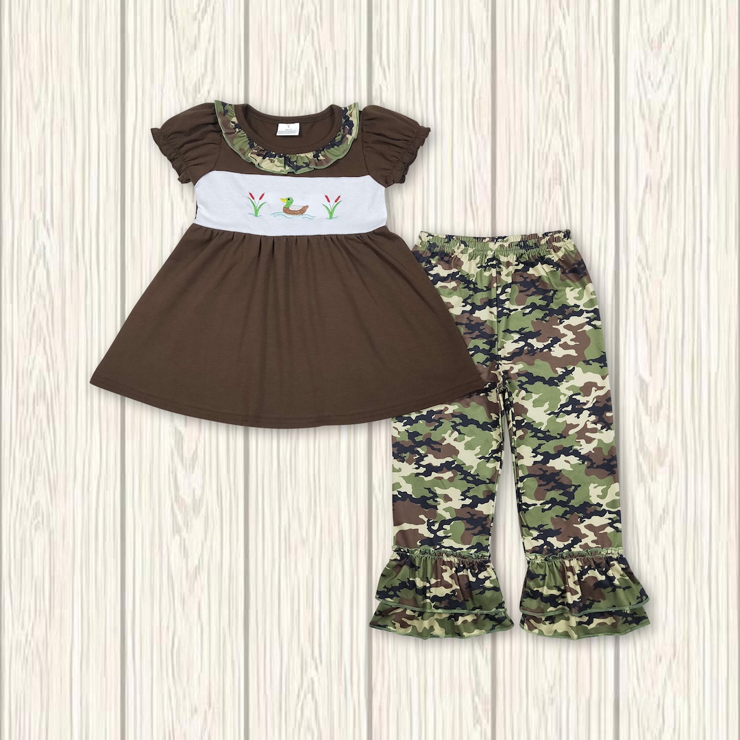 Duck Outfit,mallard Duck Outfit,embroidery Duck Outfit,duck Camo Outfit ...