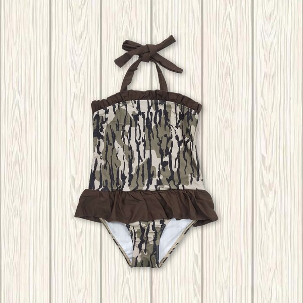 Camo One Piece Bathing Suit - Etsy