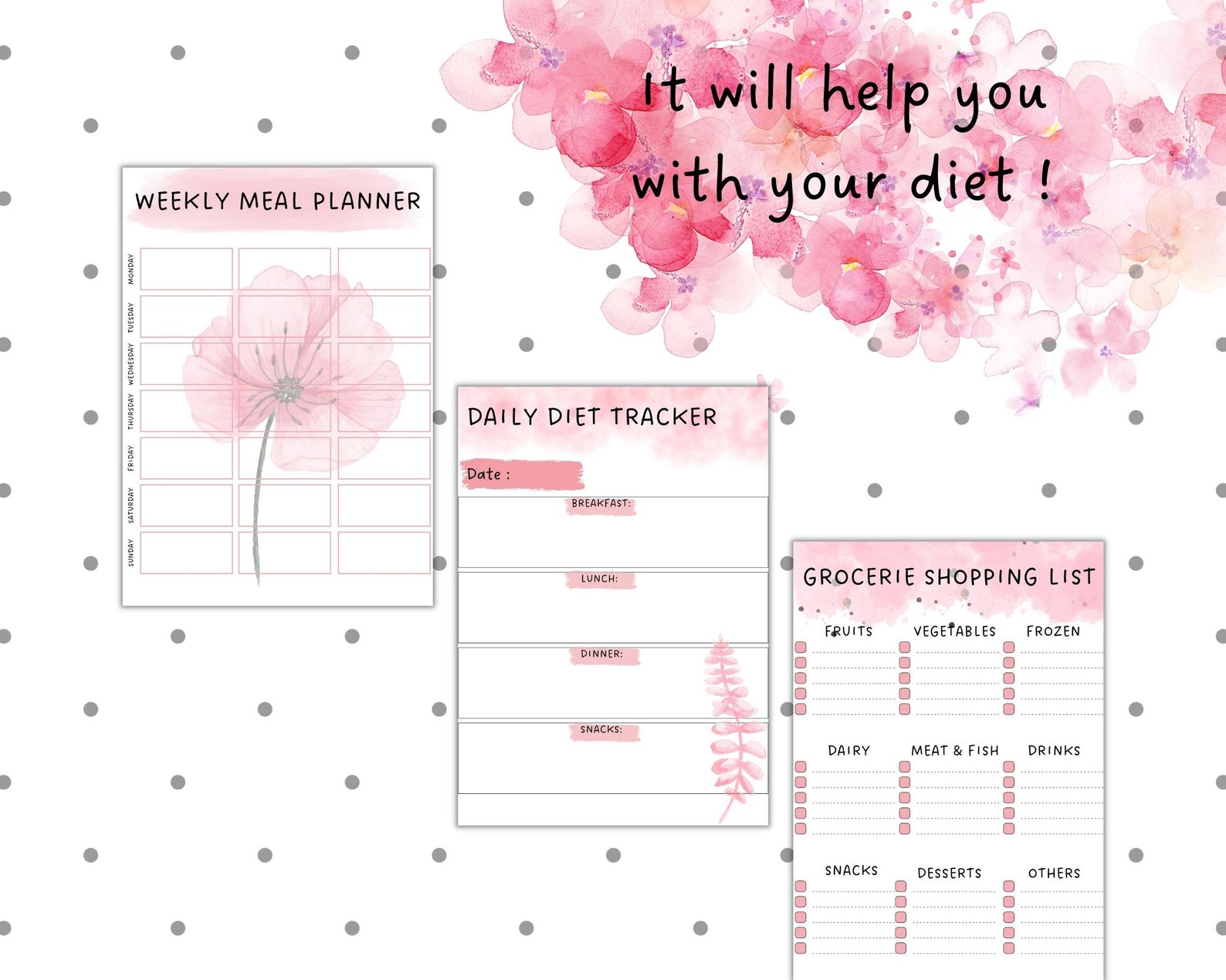 75 Medium Challenge Planner, 75 Medium Challenge, Fitness Planner ...