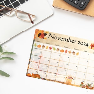 12 Month Calendar, Editable Template, Fillable, Digital Calendar, 2024 ...