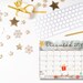 12 Month Calendar, Editable Template, Fillable, Digital Calendar, 2024 ...