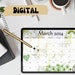 12 Month Calendar, Editable Template, Fillable, Digital Calendar, 2024 ...