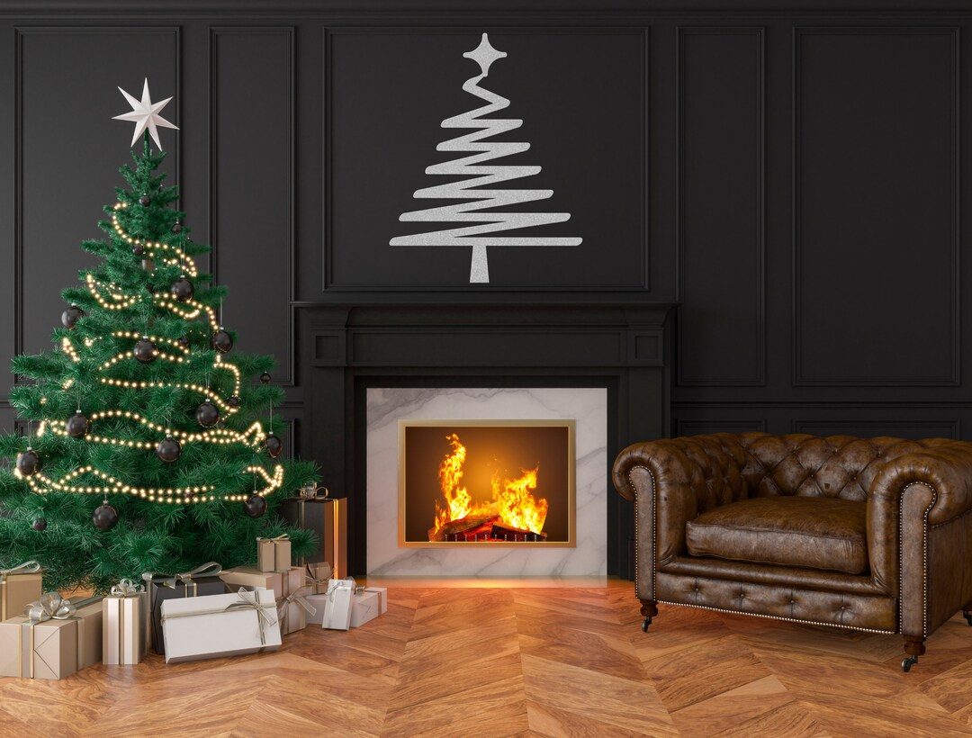 Christmas Tree Metal Wall Art,merry Christmas Sign,christmas Decor ...