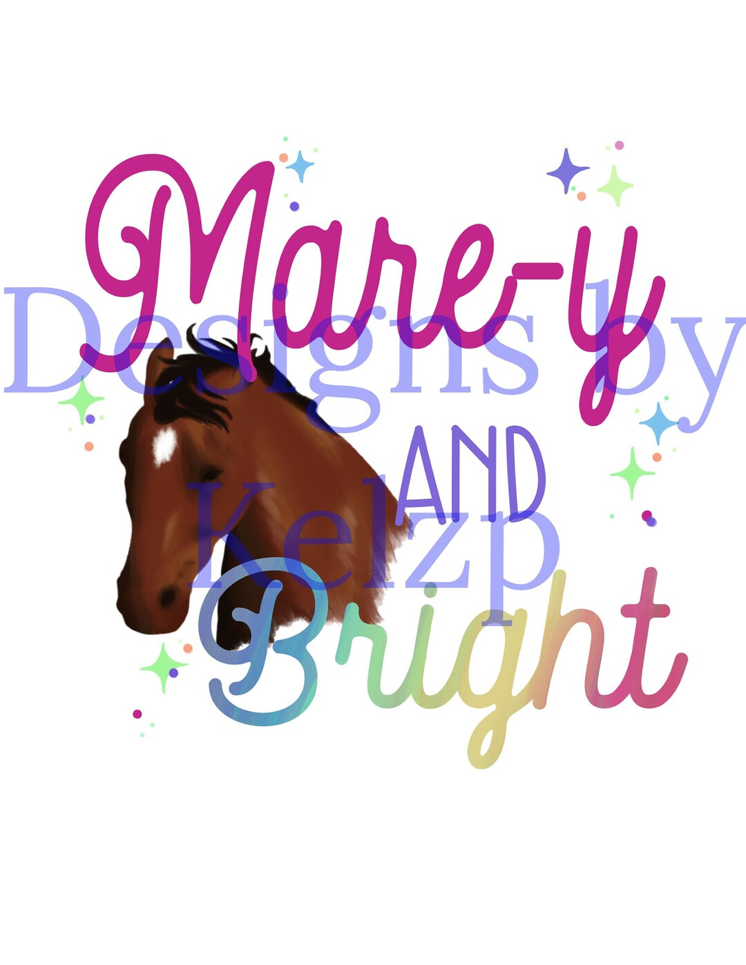 Mare-y and Bright Transparent PNG File - Etsy