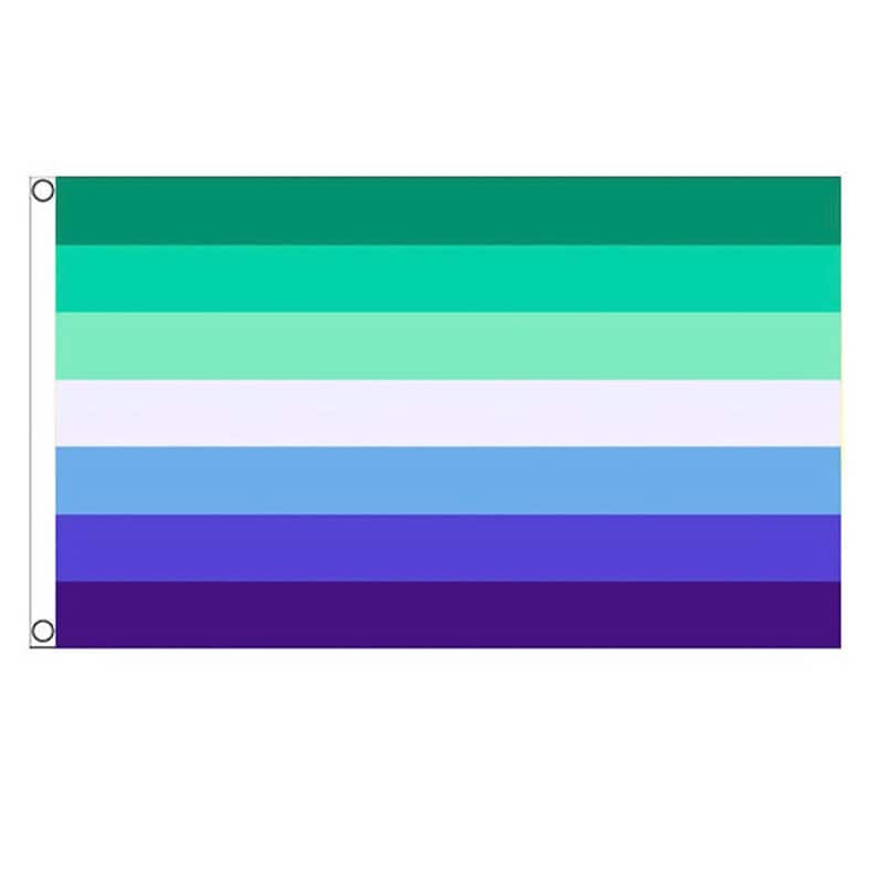 MLM Pride Flag 5ftx3ft Men Loving Men Premium Quality - Etsy