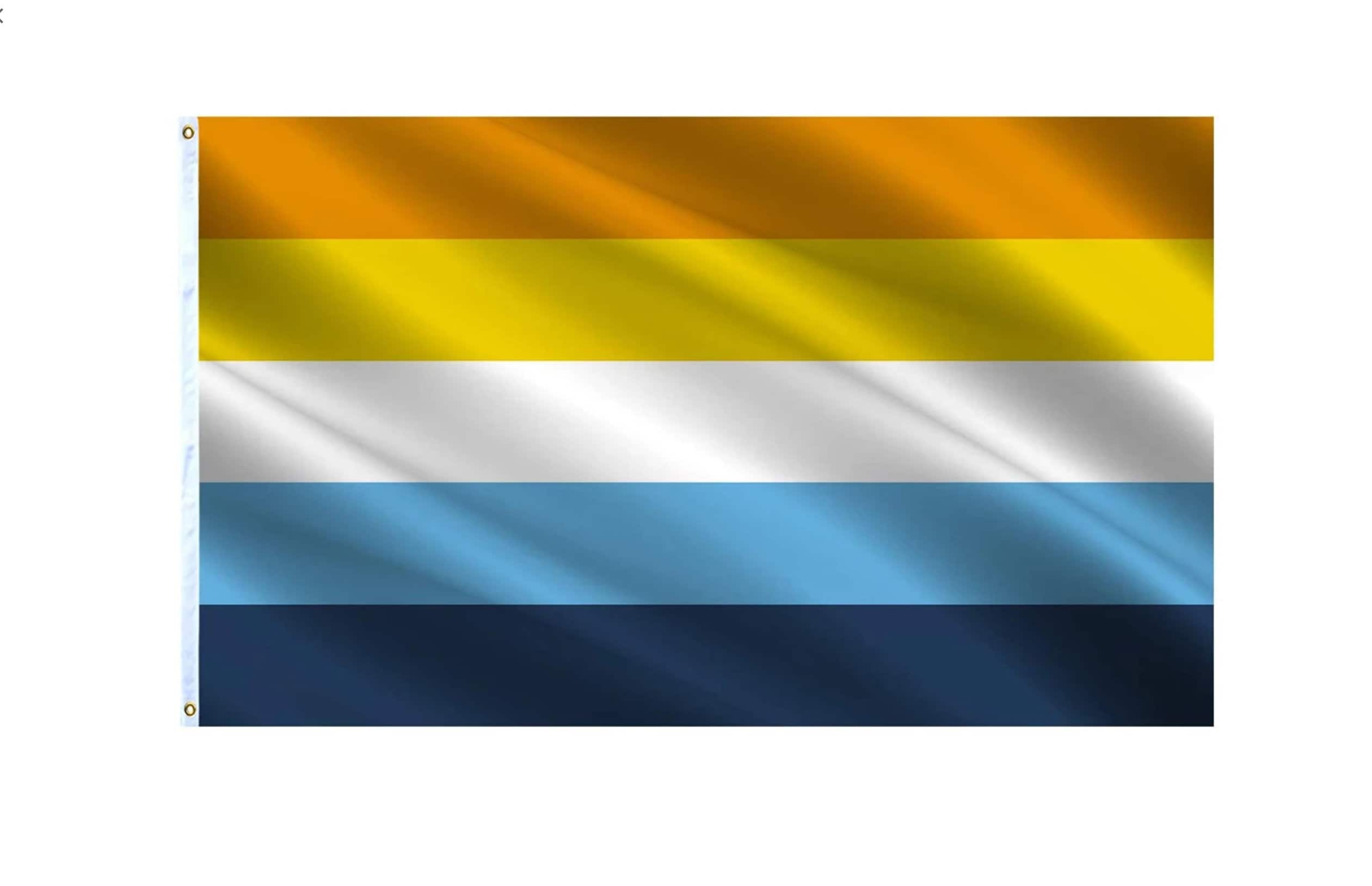 Aroace Pride Flag 5ftx3ft Premium Quality Indoor/outdoor Use - Etsy