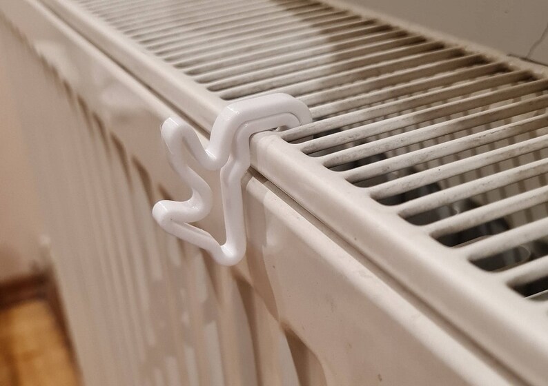 Contemporary Radiator Hanger - 3D Printed Utility Hook - Etsy