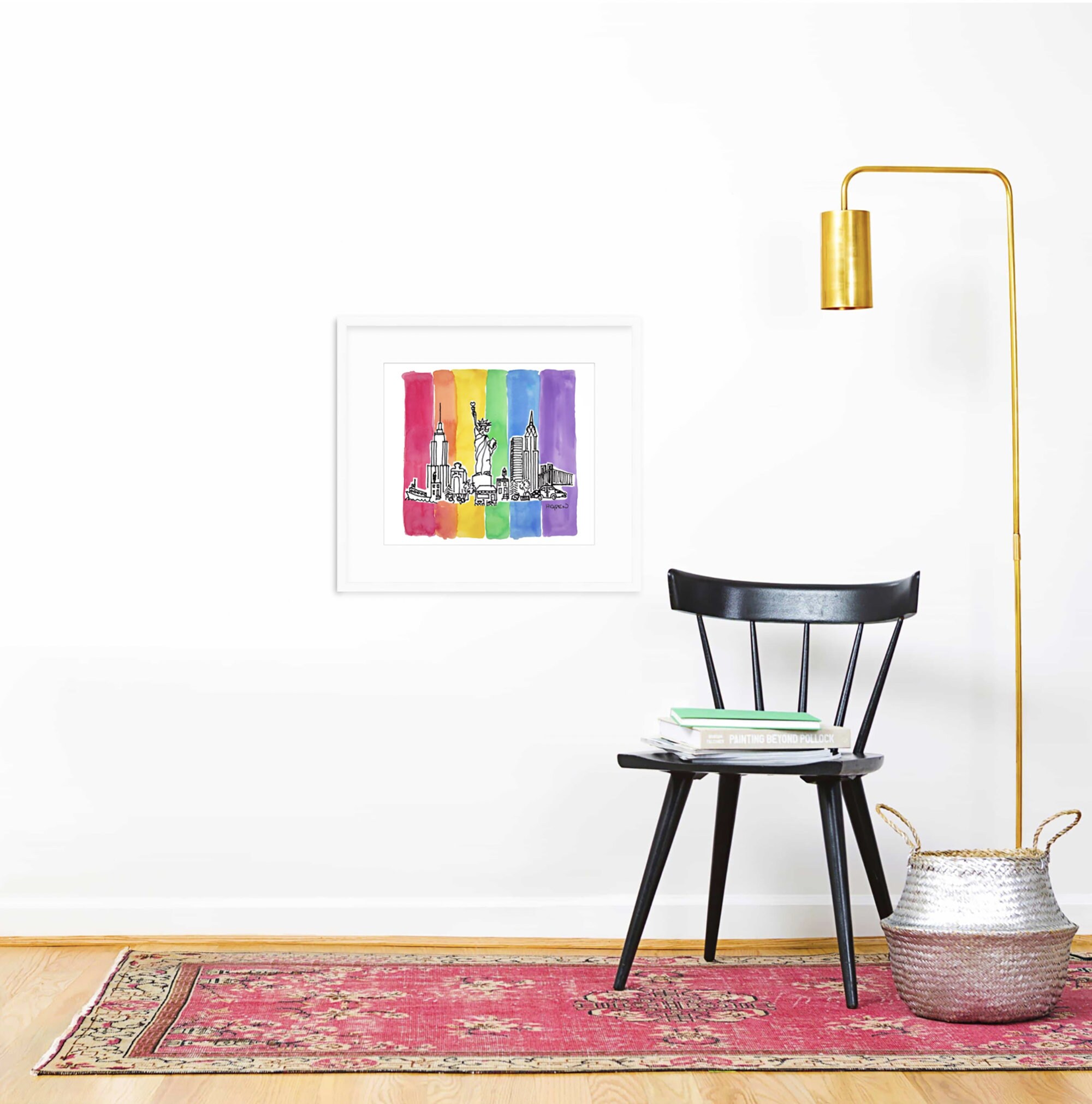 PRIDE Rainbow & Statue of Liberty NYC - Etsy