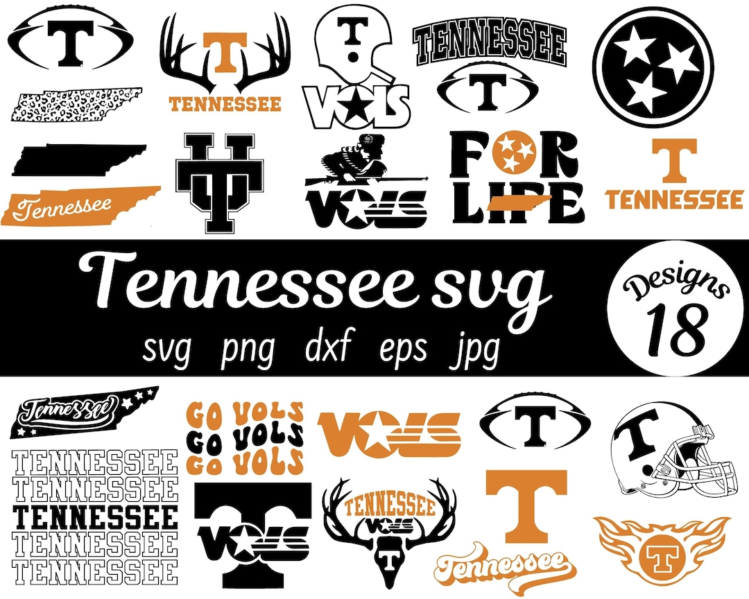 Tennessee Svg, Tennessee Vols Svg, Vols Png, Tennessee State Svg ...