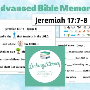 Bible Memorization Game advanced Sunday School or Homeschool - Etsy