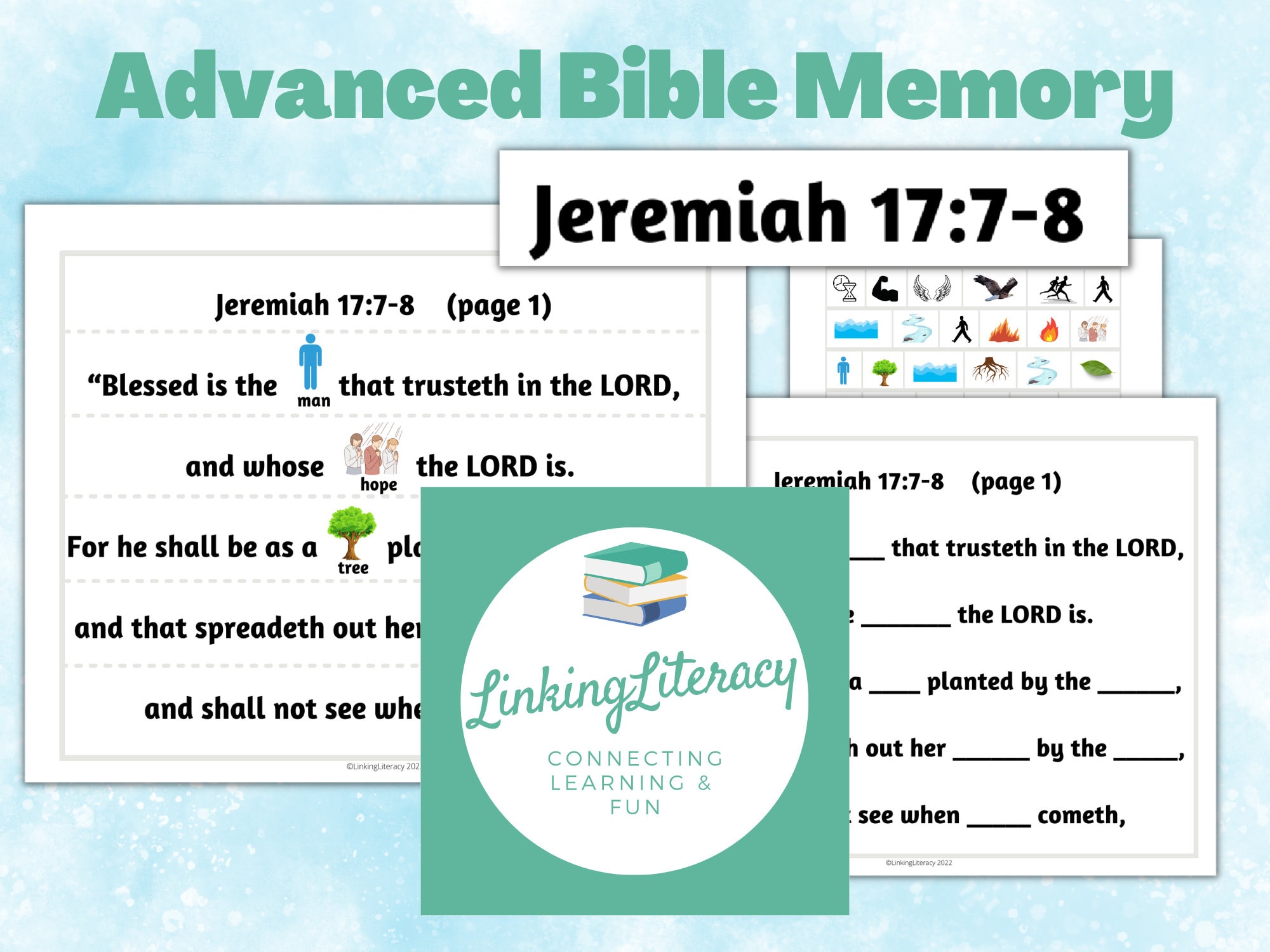 Bible Memorization Game advanced Sunday School or Homeschool - Etsy