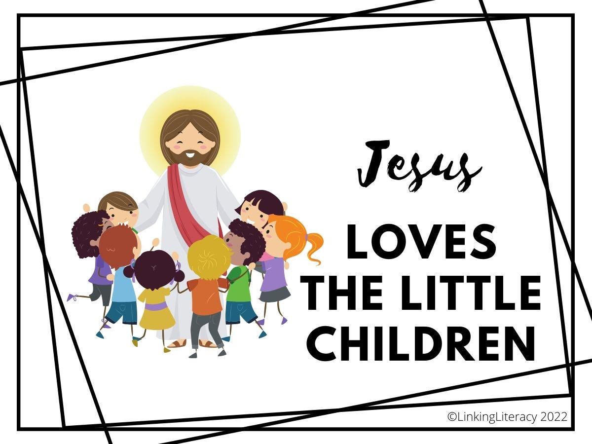 Part 1 Children's Ministry Bible Song Visual Cards Sunday School Visual ...