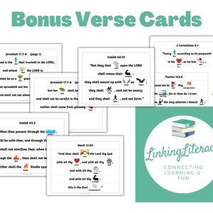 6 Bible Memorization Games for Six KJV Verses to Use in Sunday School ...