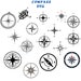Compass Svg Bundle, Compass Svg, Nautical Compass,vintage Compass ...