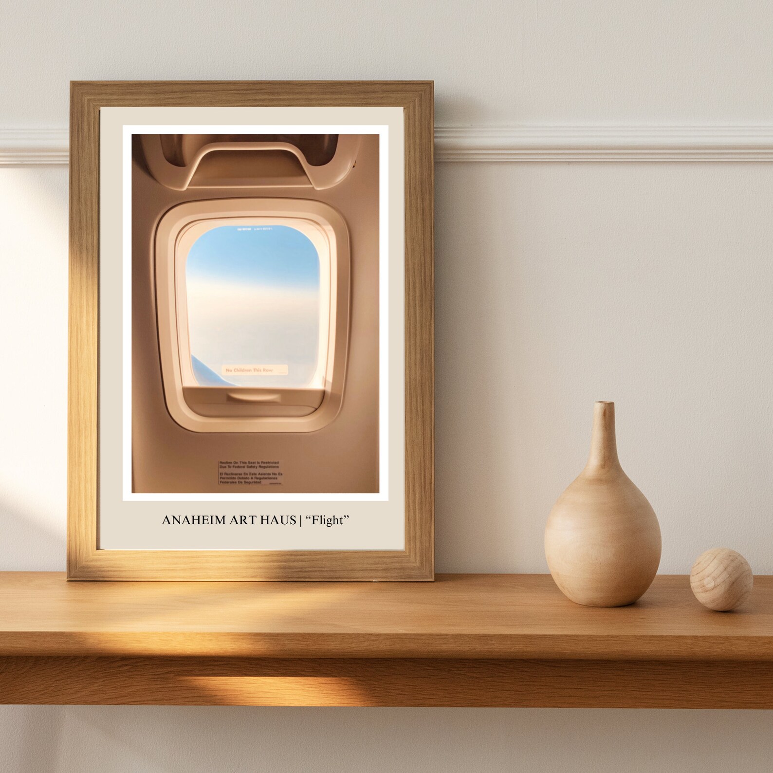 Flight Airplane Window Art Print Aviation Wall Art Aviation Room Decor ...
